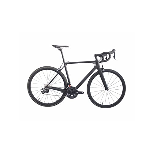 QYTECzxc Mens Bicycle Carbon Fiber Road Bike Complete Bike with Kit 11 Speed (Size : Medium)