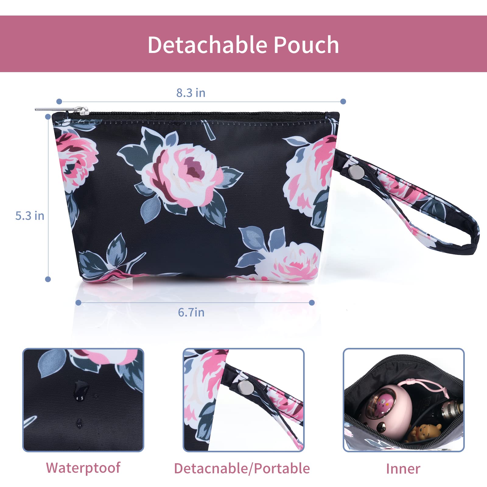 MOV COMPRA Movcompra Lunch Bag Women Waterproof Lunch Bag Women