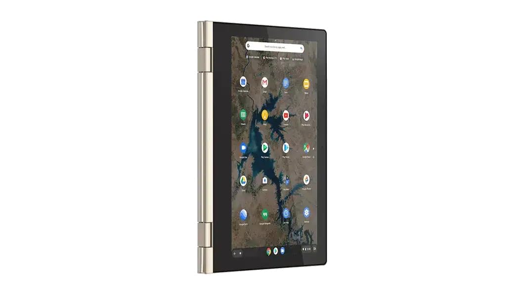 Lenovo Chromebook Flex 3 2-in-1 Convertible Laptop in Almond Intel Processor 64GB eMMC 4GB 11.6in IPS Touchscreen BT Webcam iSlik Pen (Flex 3 - Renewed)