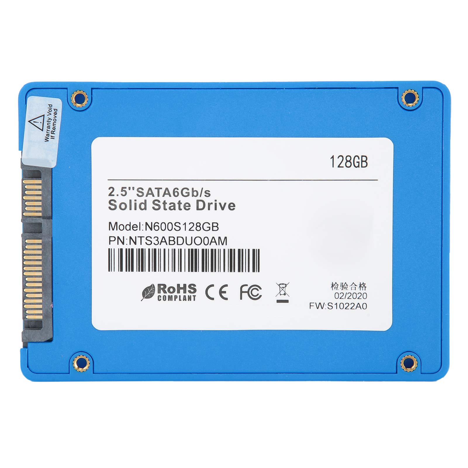 SATA SSD, Low Consumption Support Trim Command 2.5 Inch SSD for Desktop Computers for Home Laptop