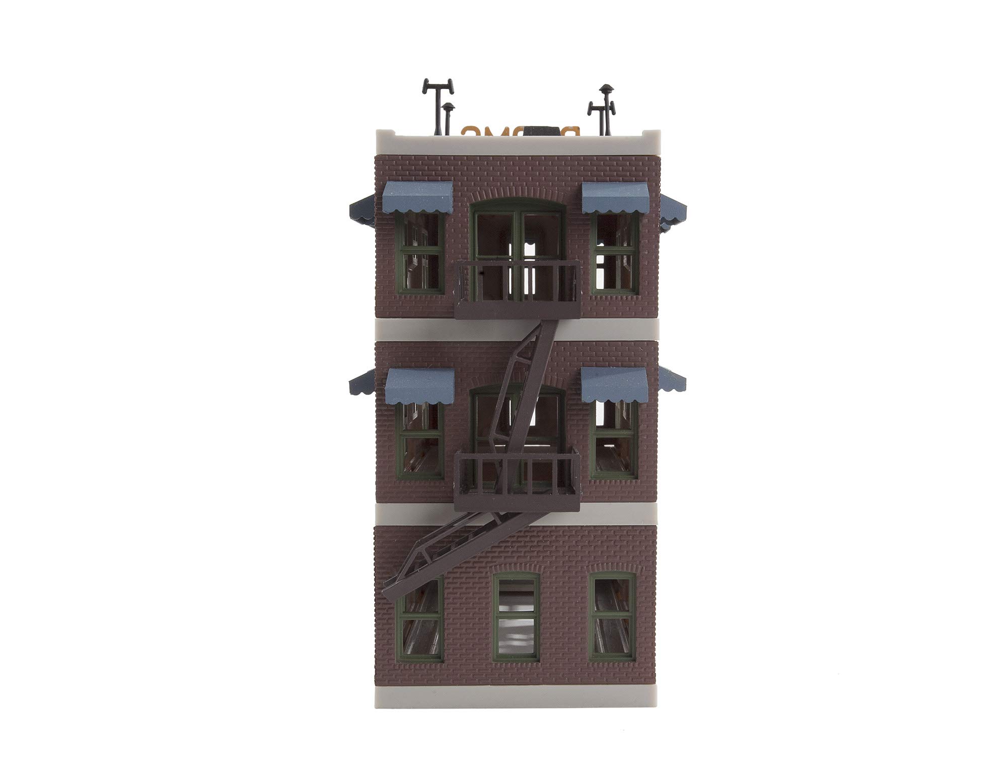 Life-Like Trains HO Scale Building Kits - Belvedere Downtown Hotel