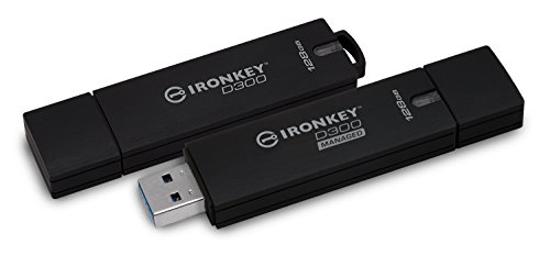 Kingston IronKey 8GB D300SM USB 3.1 Flash Drive - 8 GB - USB 3.1-256-bit AES - TAA Compliant
