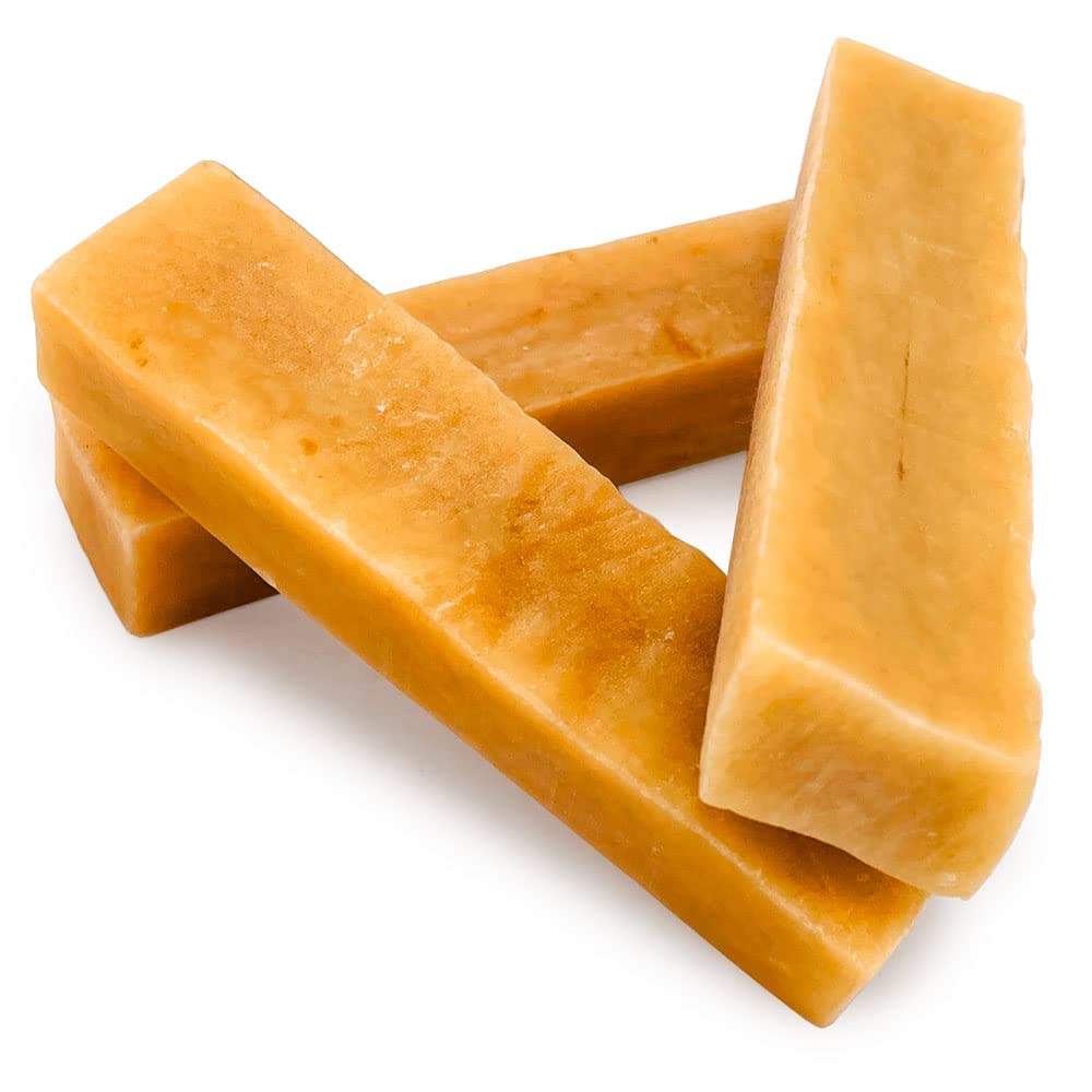 ValueBull Himalayan Yak Cheese Dog Chews, Extra Extra Large, 10 ct - Long-Lasting for Aggressive Chewers, All Natural, Healthy & Safe, Low Odor Nepal Yak Milk Chews