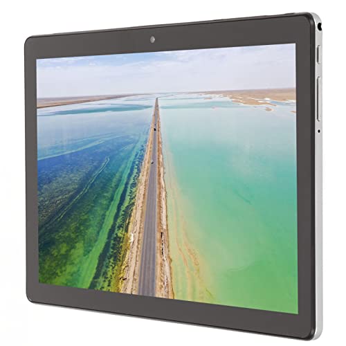 RongM 10.1in Tablet, Tablet PC ROM 64GB 100 to 240V Dual SIM Dual Standby 1280x800 for Office for Travel for Home US Plug