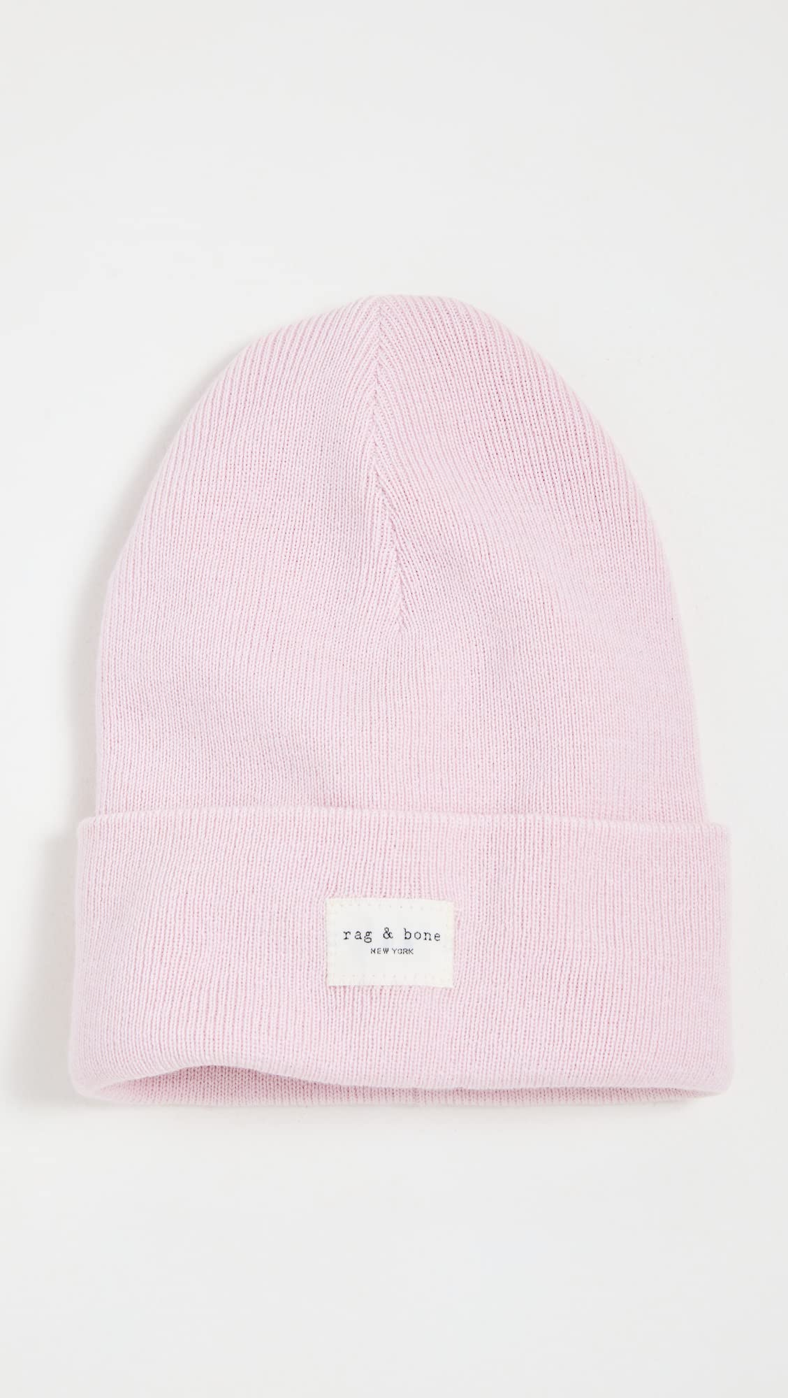 rag & bone Women's Addison Beanie, Lightpnk, Pink, One Size