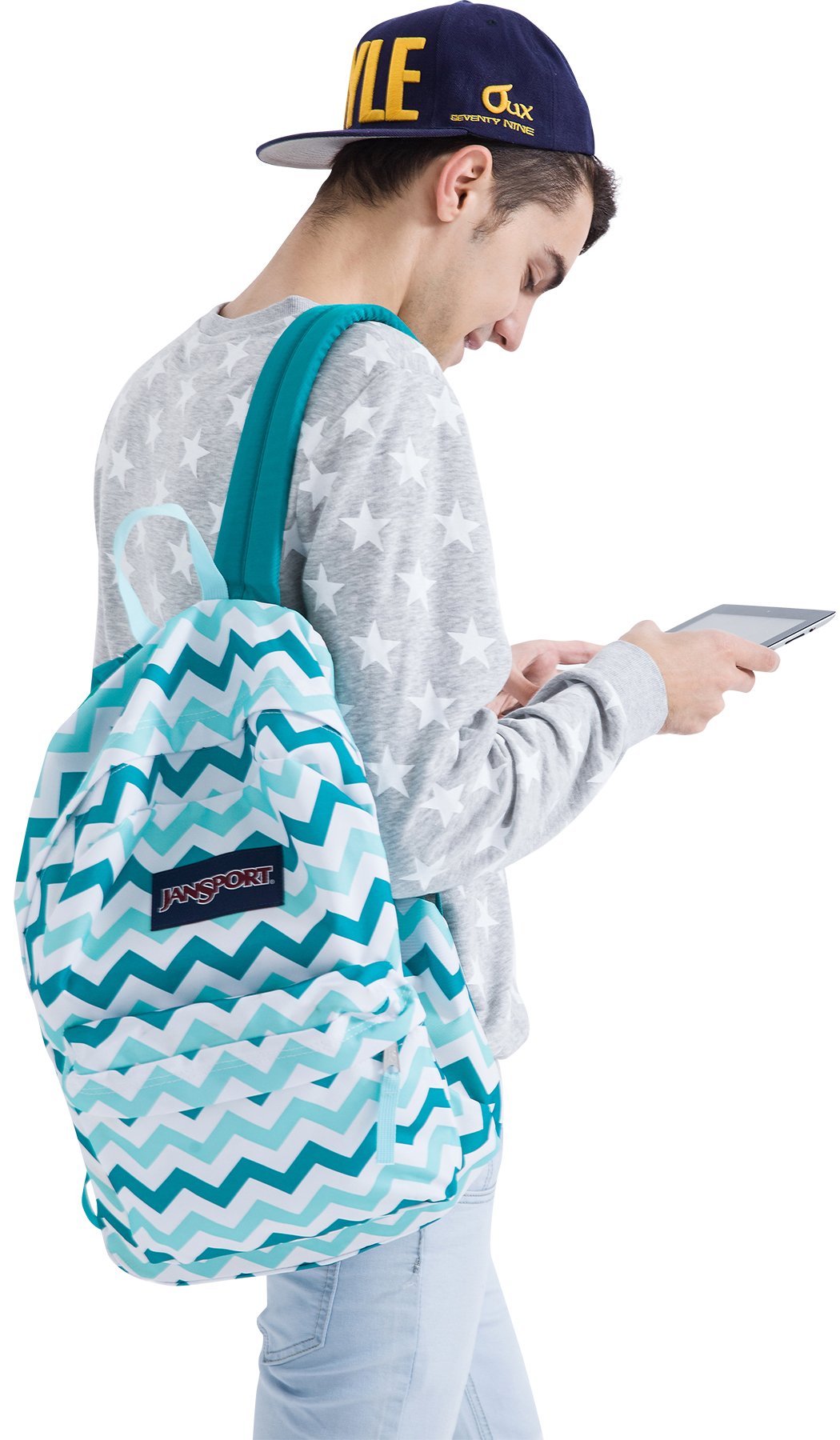 JanSport Superbreak Aqua Dash Zou Bisou