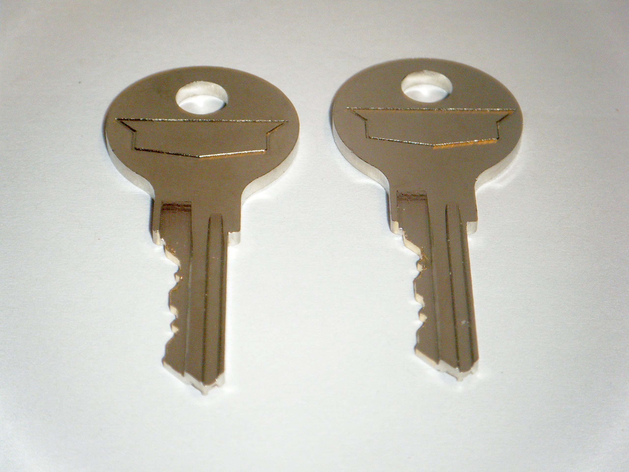 JETUSA Steelcase File Cabinet Keys from FR351 to FR400 Chicago Office Furniture Desk Keys. 2 - Keys Just Match Your Number Steel Case (FR400)