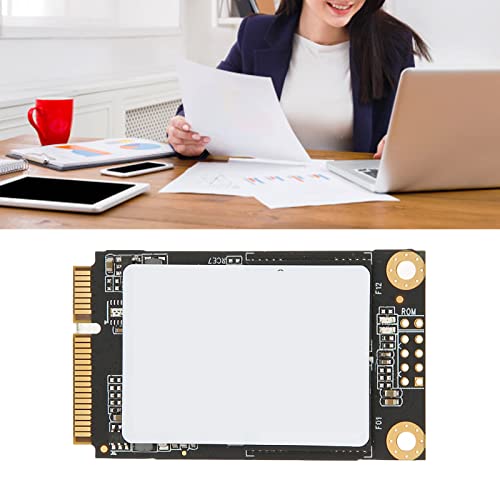 PUSOKEI 512GB MSATA SSD, 512GB Desktop SATA3 M.SATA M.2 SATA SSD Internal Solid State Drive Mini Hard Disk for Desktop Laptop, Plug and Play