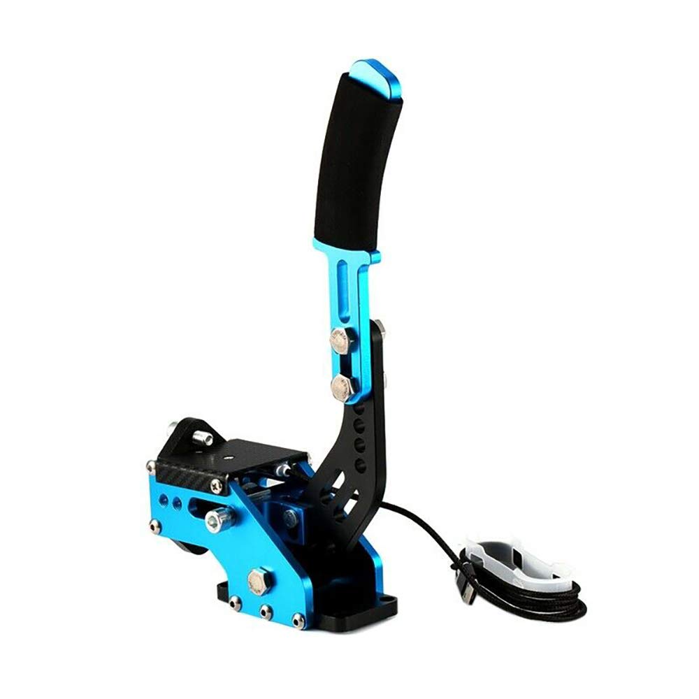 Kyostar 14Bit PC USB Handbrake with Clamp for Racing Games G25/27/29 T500 FANATECOSW Dirt Rall Blue #8417