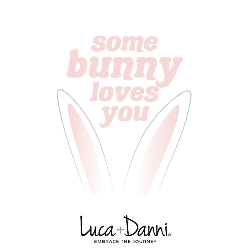Luca + Danni Hoppy Easter Bracelet Set, Pack of 3 Stacking Bangle Bracelets, Jewelry Gift for Women, Girls - Silver Tone Regular Size Made in USA