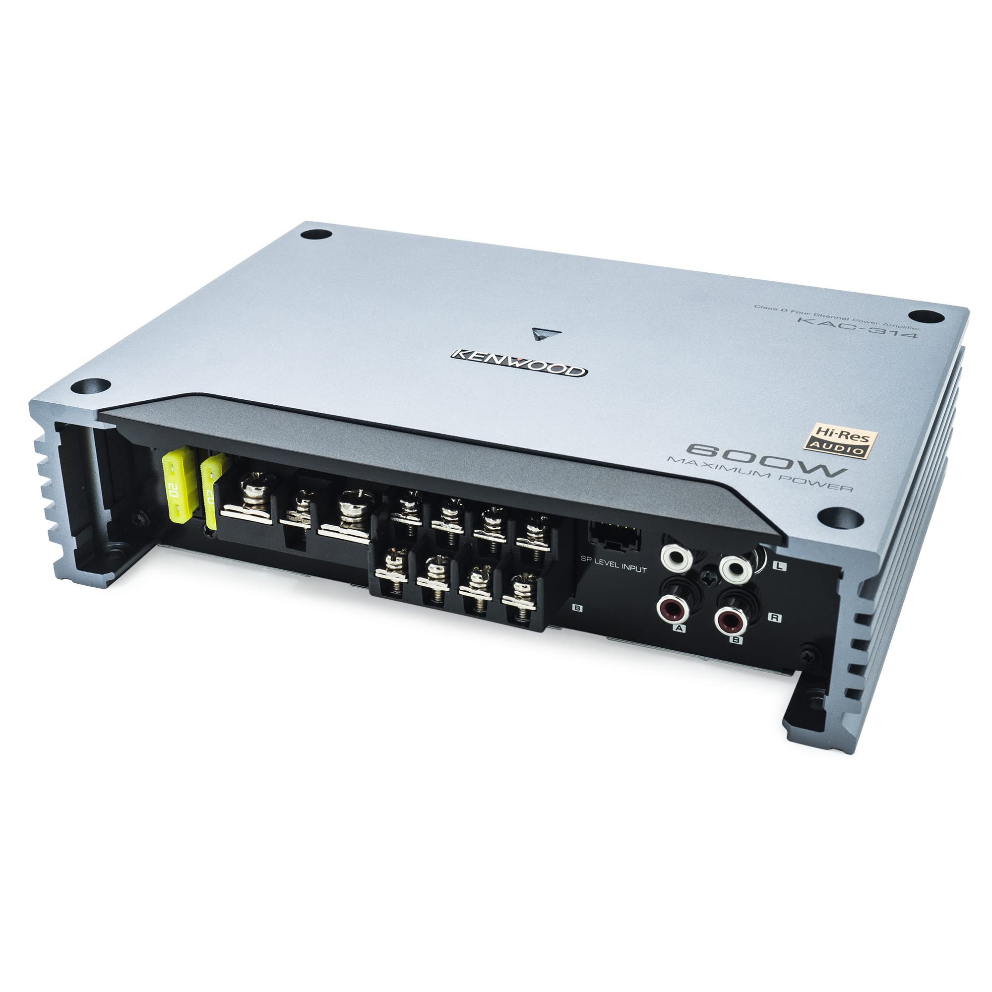 Kenwood KAC-511 Class D Digital Mono Amplifier with Variable Low-Pass Crossover - Black