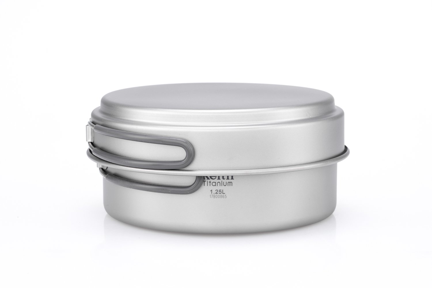 Keith Titanium Ti6017 2-Piece Pot and Pan Cook Set - 2.05 L