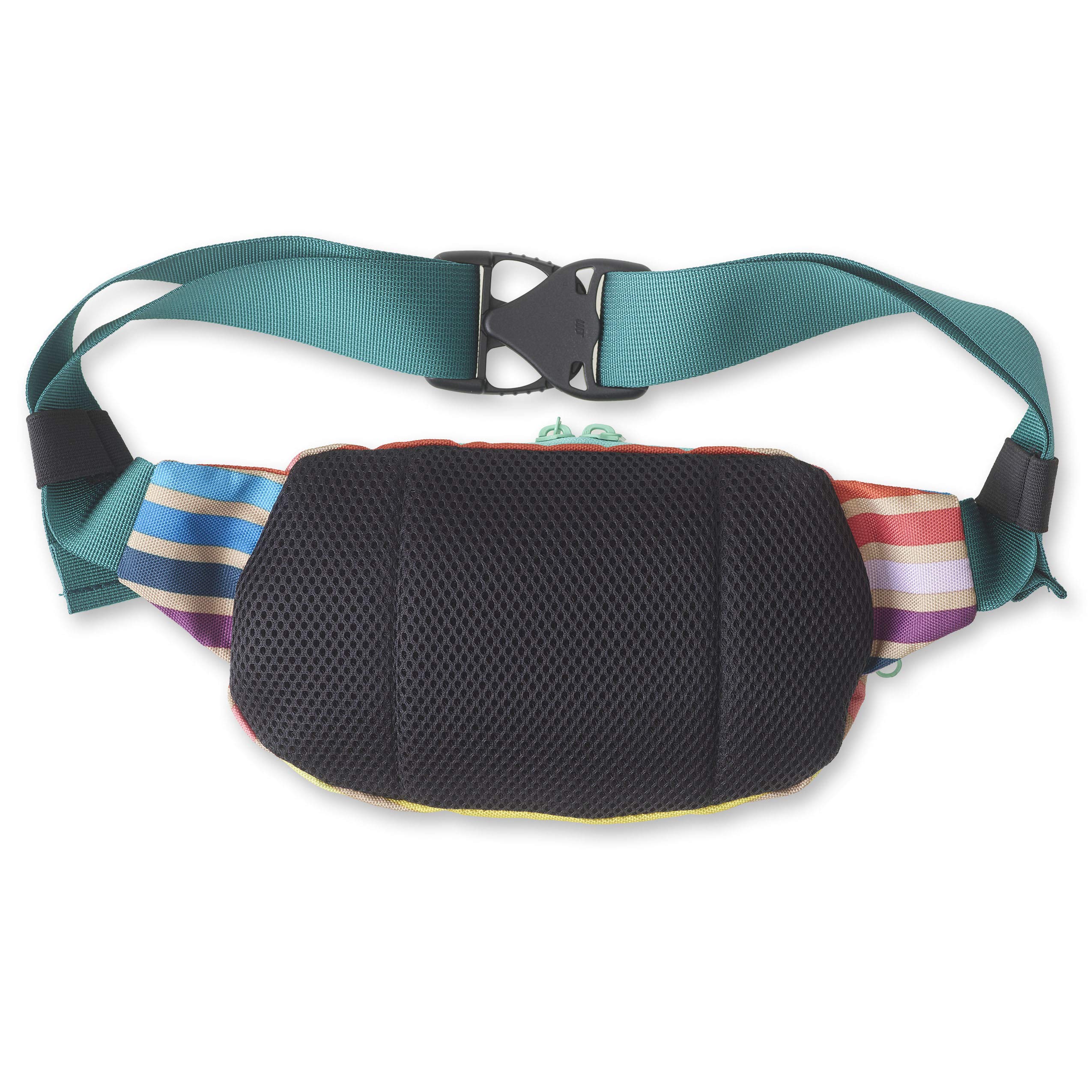 KAVU Spectator Belt Bag Polyester Hip Fanny Pack, Summer Stripe