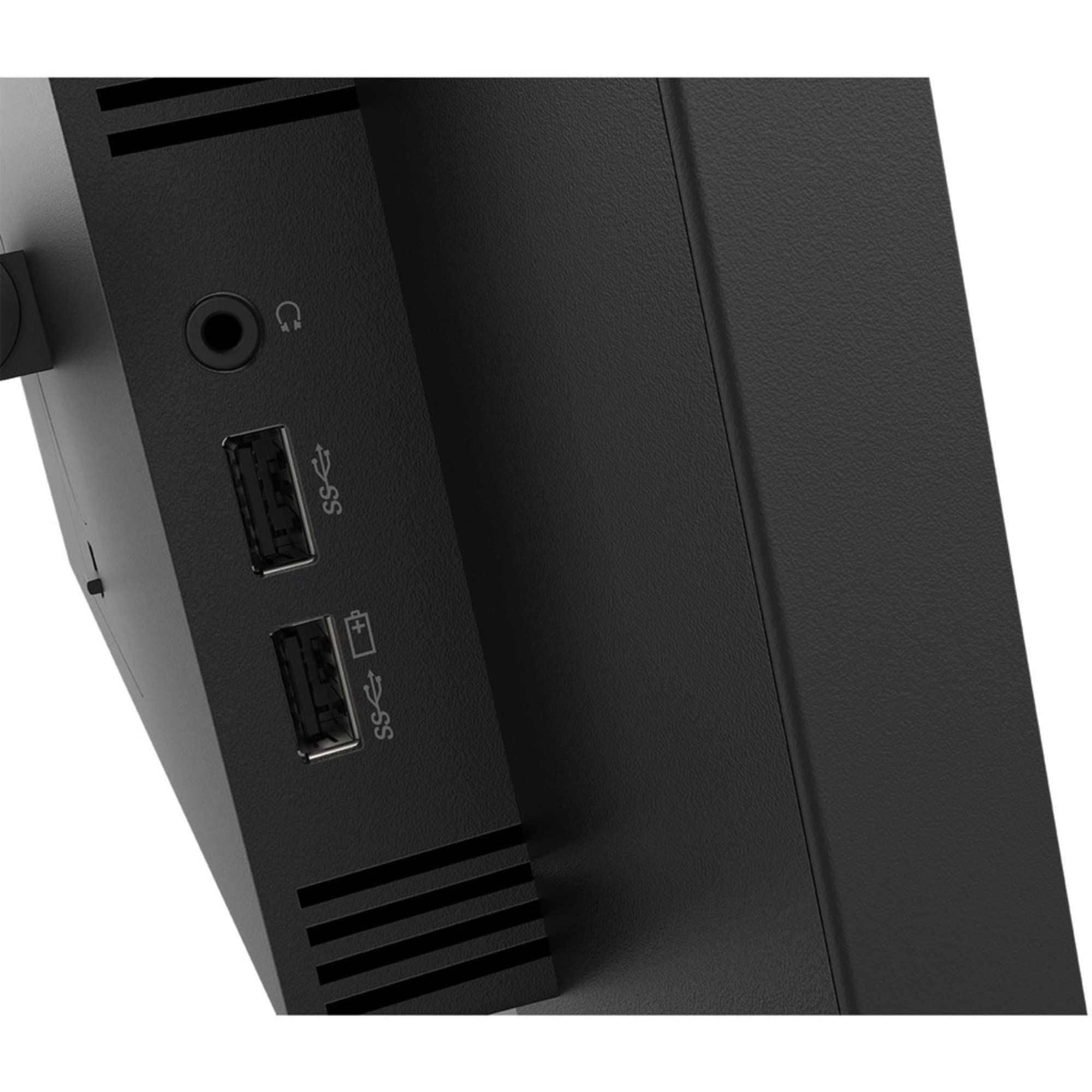 Lenovo ThinkVision T24i-20 24" Full HD WLED LCD Monitor - Raven Black in-Plane Switching (IPS) Technology - 1920 x 1080 - HDMI - VGA - DisplayPort - USB Hub HDMI