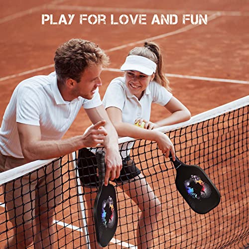 Pickleball Paddle Set of 2 Pickleball Racquet 10 Pickleball Balls 1 Bag