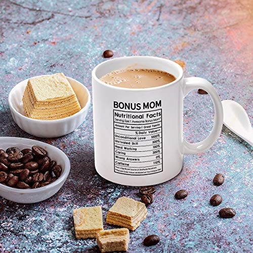 Mom Coffee Mug Mom Nutritional Facts Mugs for Mom from Daughter Son Funny Mom Coffee Mug for Mom for Women Mom Coffee Cups 11 Oz White