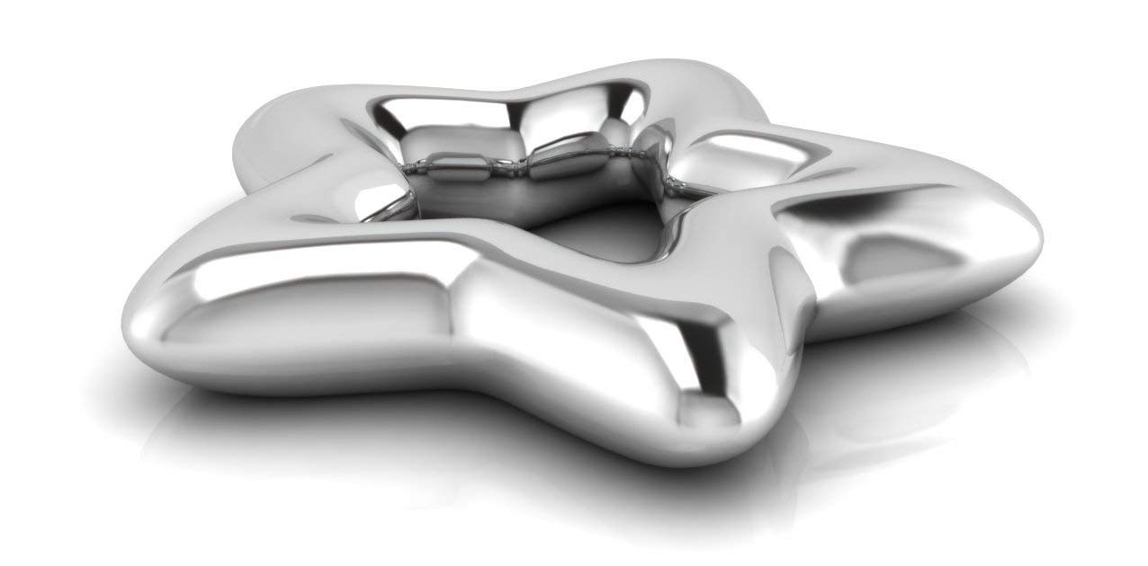 Krysaliis Baby Silver Plated Star Rattle