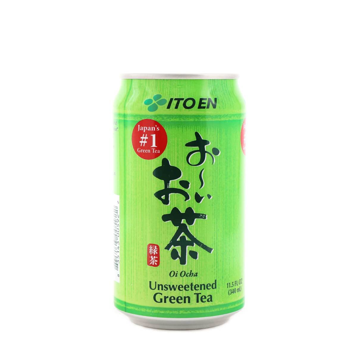 Ito En Oi Ocha Unsweetened Green Tea 340mL, 6 Pack