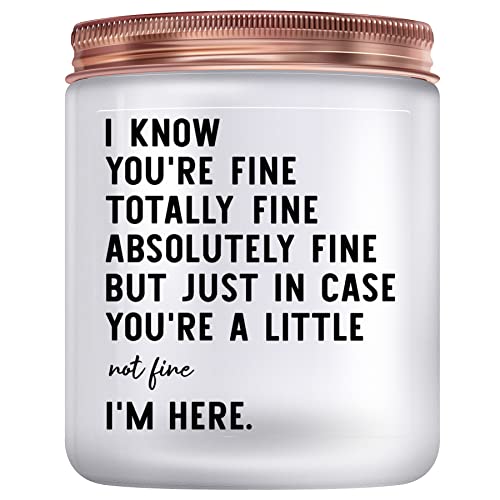 Thinking of You Gifts for Women Men Get Well Soon Candle After Surgery Cancer Divorce Encouragement Sympathy Feel Better Cheer Up Gifts
