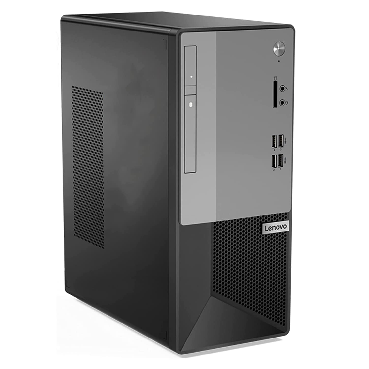 Lenovo V50t Gen 2 Business Tower Desktop, Intel Core i5-10400, 32GB RAM, 1TB SSD, DVD-RW, Display Port, HDMI, RJ-45, No Wi-Fi, Windows 11 Pro