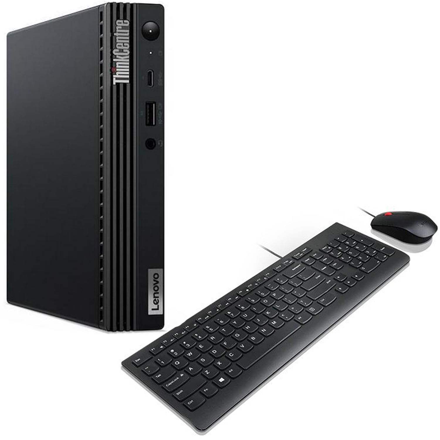 Lenovo ThinkCentre M80q Mini Business Desktop (Intel i5-10500T 6-Core, 8GB RAM, 256GB SSD, Intel UHD 630, WiFi 6, Bluetooth 5.2, RJ-45, 6 USB 3.1, HDMI, Win 10 Pro) w/Dockztorm Dock