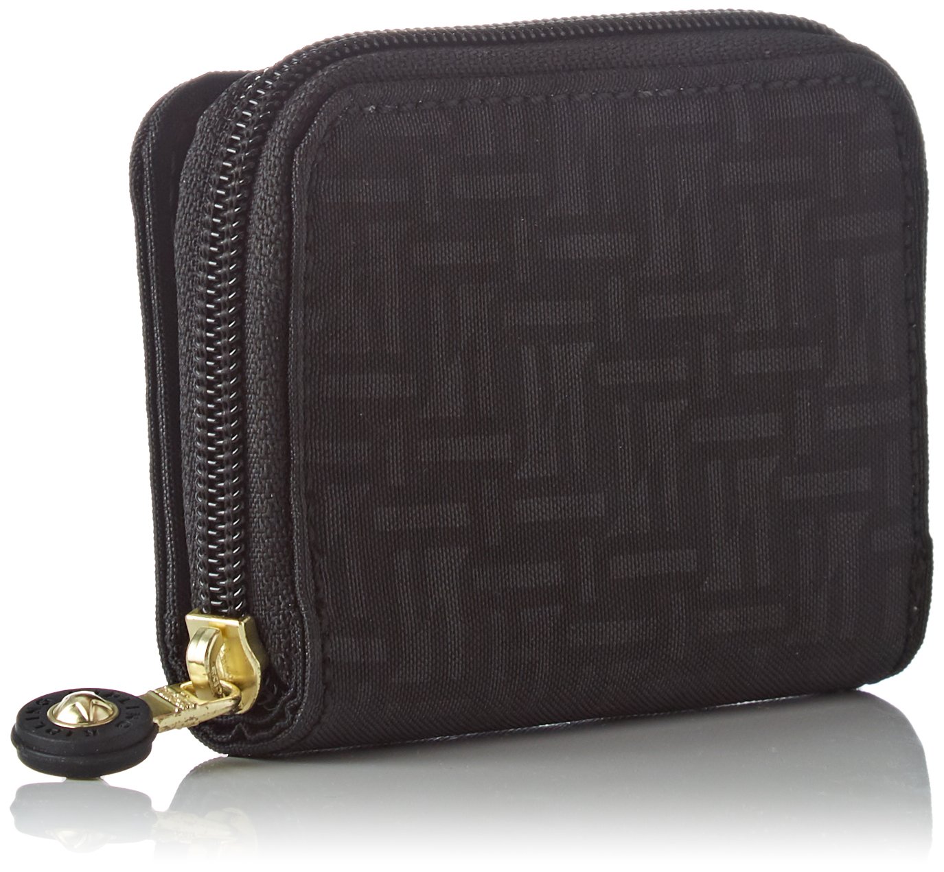 Kipling Tops, Women’s Wallet, Black (Black Pylon Emb), 2.5x7.5x10 cm (B x H T)
