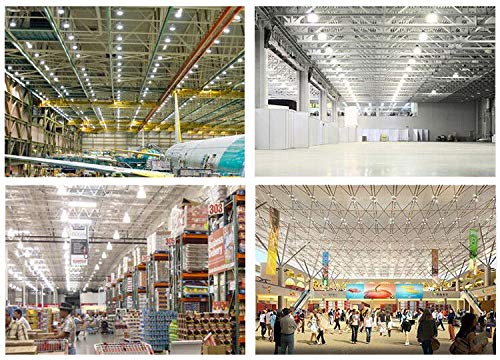 LED Corn Bulb,60 Watt (400W Equivalent),5500 Lumen,6000K- 6500K,Cool Daylight LED Street and Area Light,E26/E27 Medium Base, Not-Dimmable for Garage Warehouse High Bay Barn Backyard and More