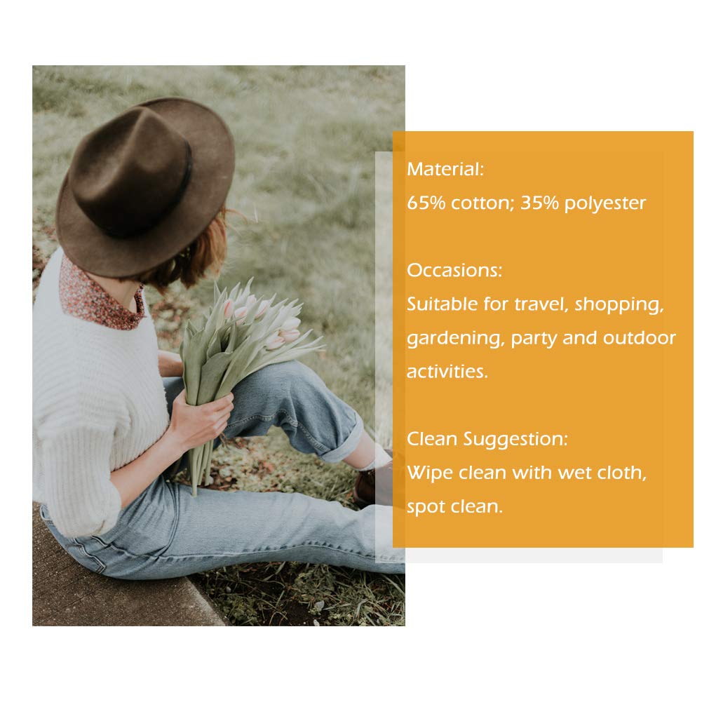 Lisianthus Men & Women Fedora Hat - Belt Buckle Wide Brim Panama Hat Black 58-60cm
