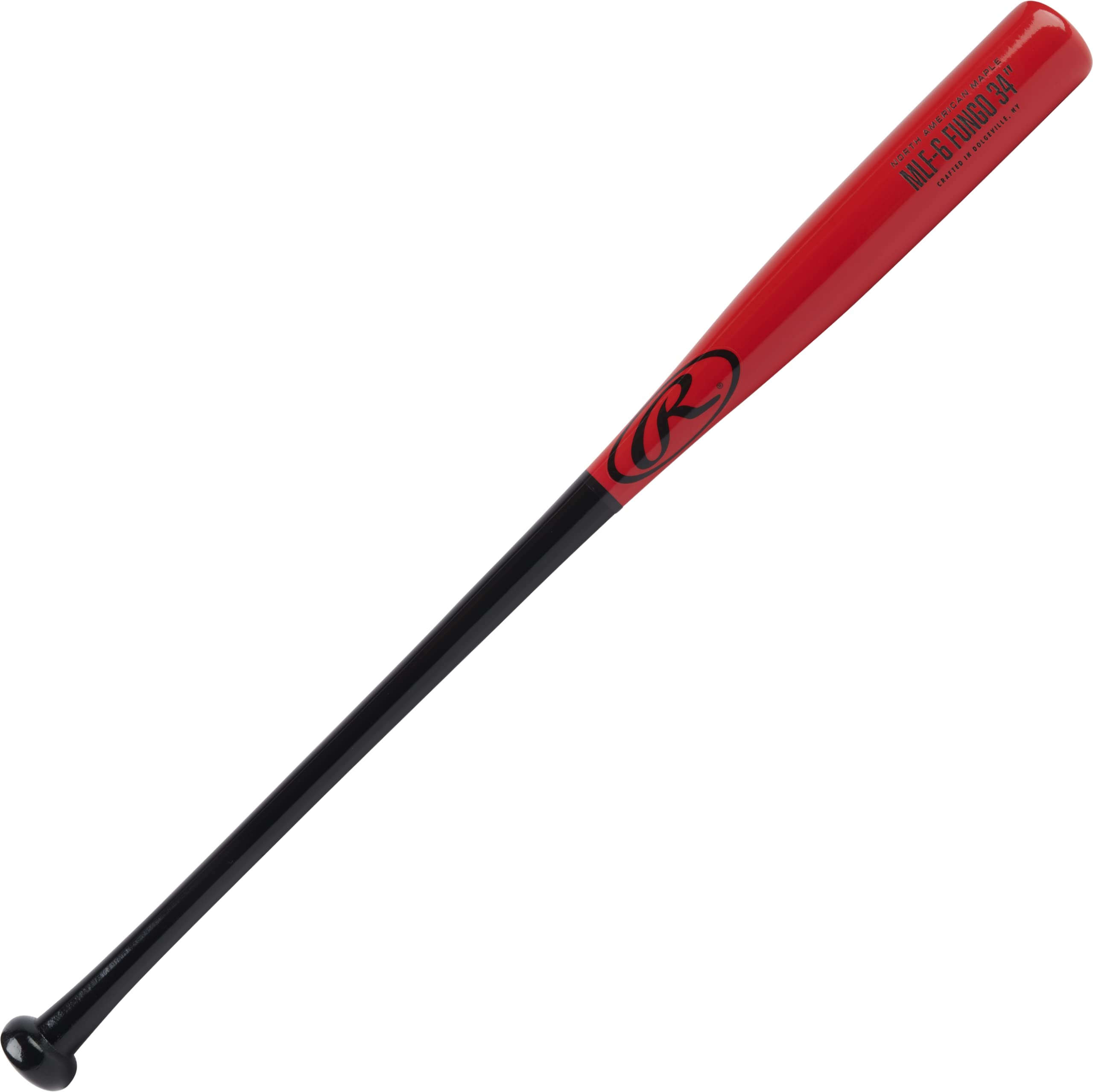 Rawlings | Maple Training FUNGO Bat | Baseball/Softball | 34โ | Infield | Black/Red