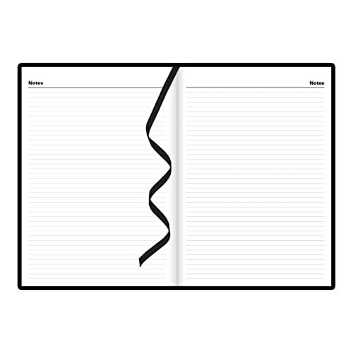 Letts of London Standard Daily Planner, 12 Months, January to December, 2024, Day-Per-Page, A4 Size, 11.75" x 8.25", Black (C10ZBK-24)