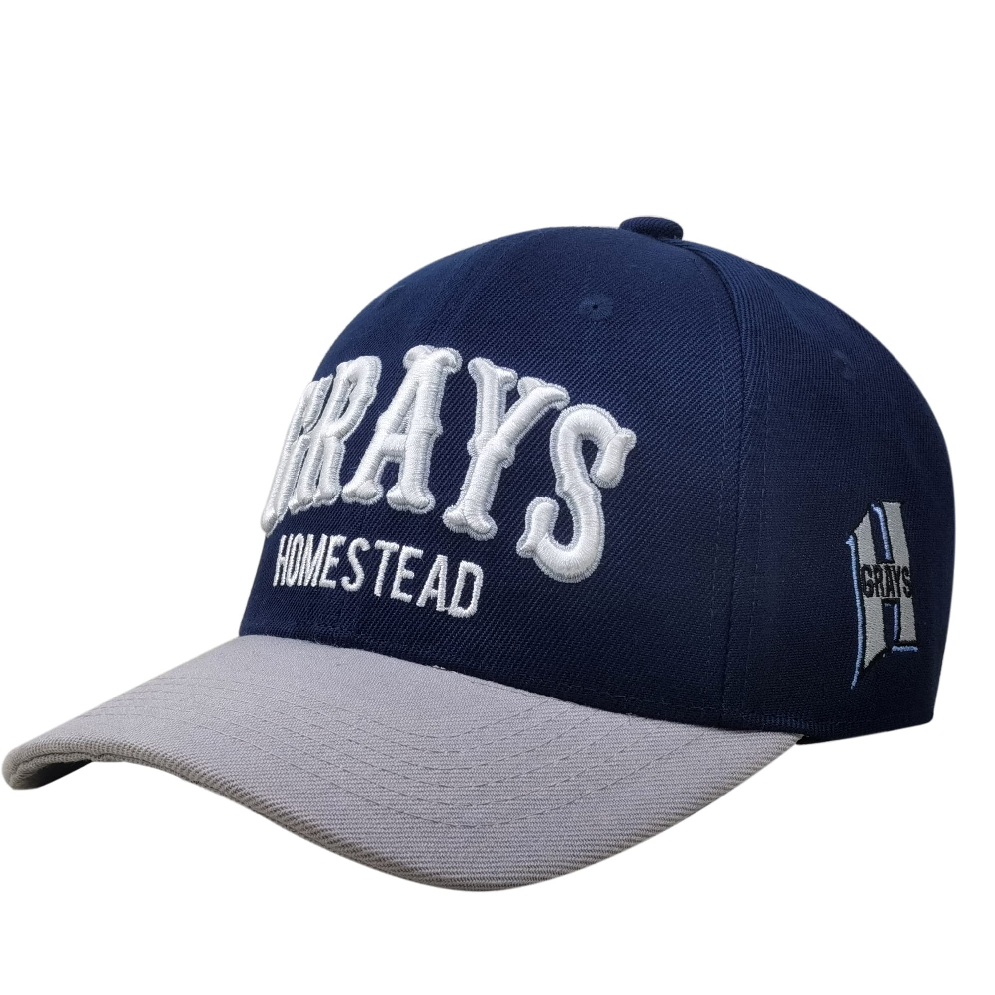 Negro League Hat Homestead Adjustable Baseball Cap #20 Josh Gibson Dad Hat Outdoor Grey