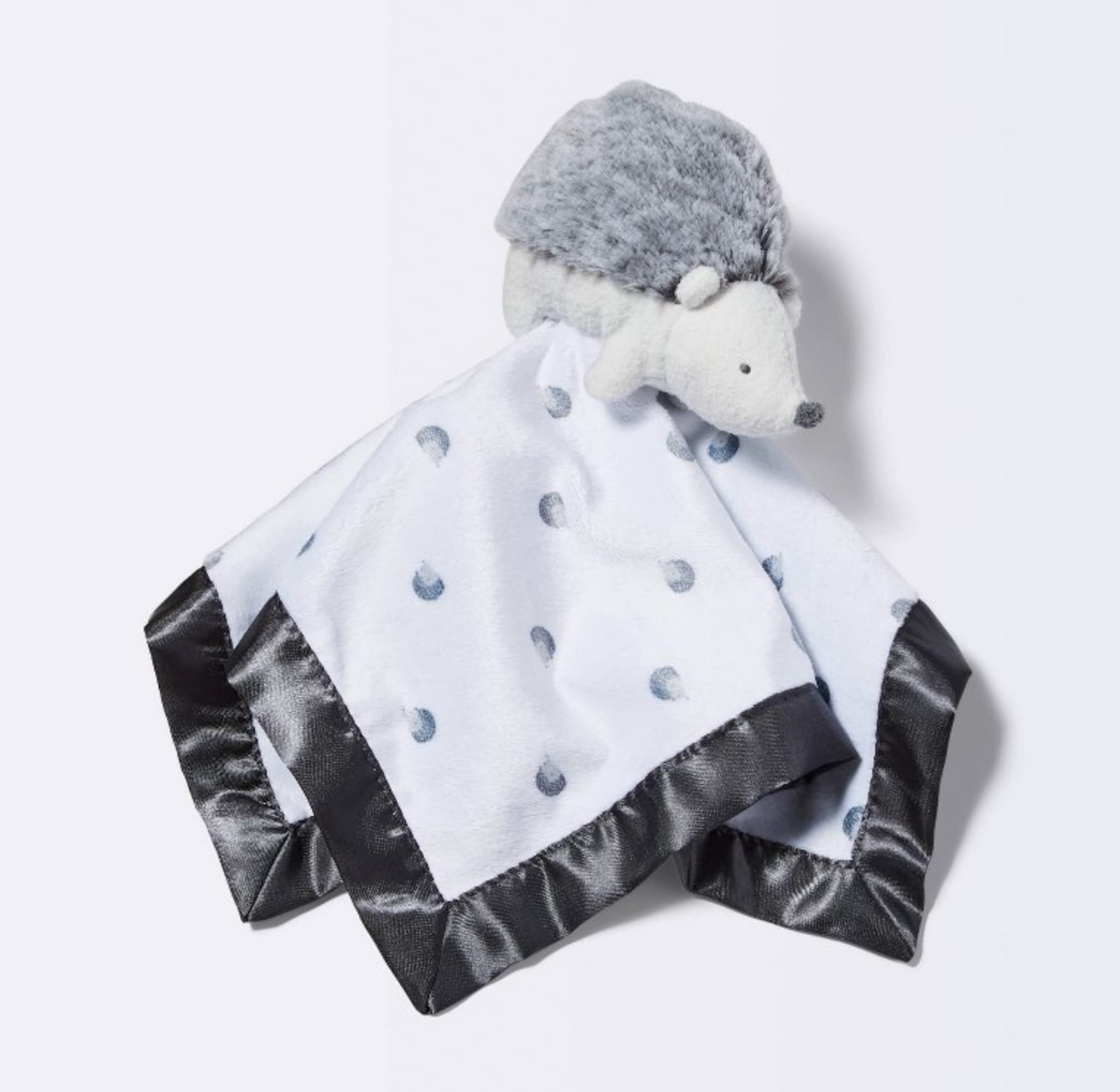 Small Security Blanket Hedgehog - Cloud Island, Gray, White (CL201801TN)