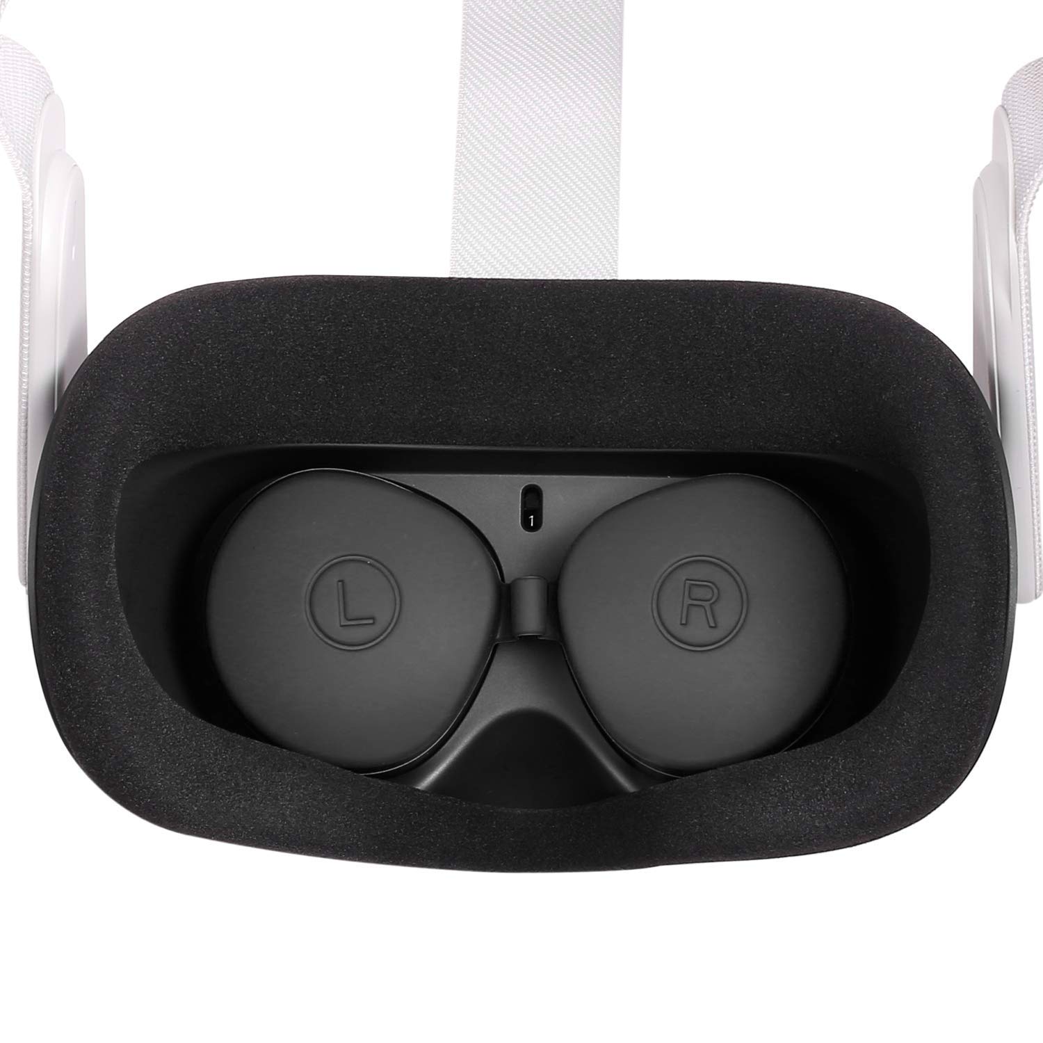 NUFR VR Lens Cover for Quest 2 Dust Proof Cover for Quest 2 Anti-Dust Lens Protector