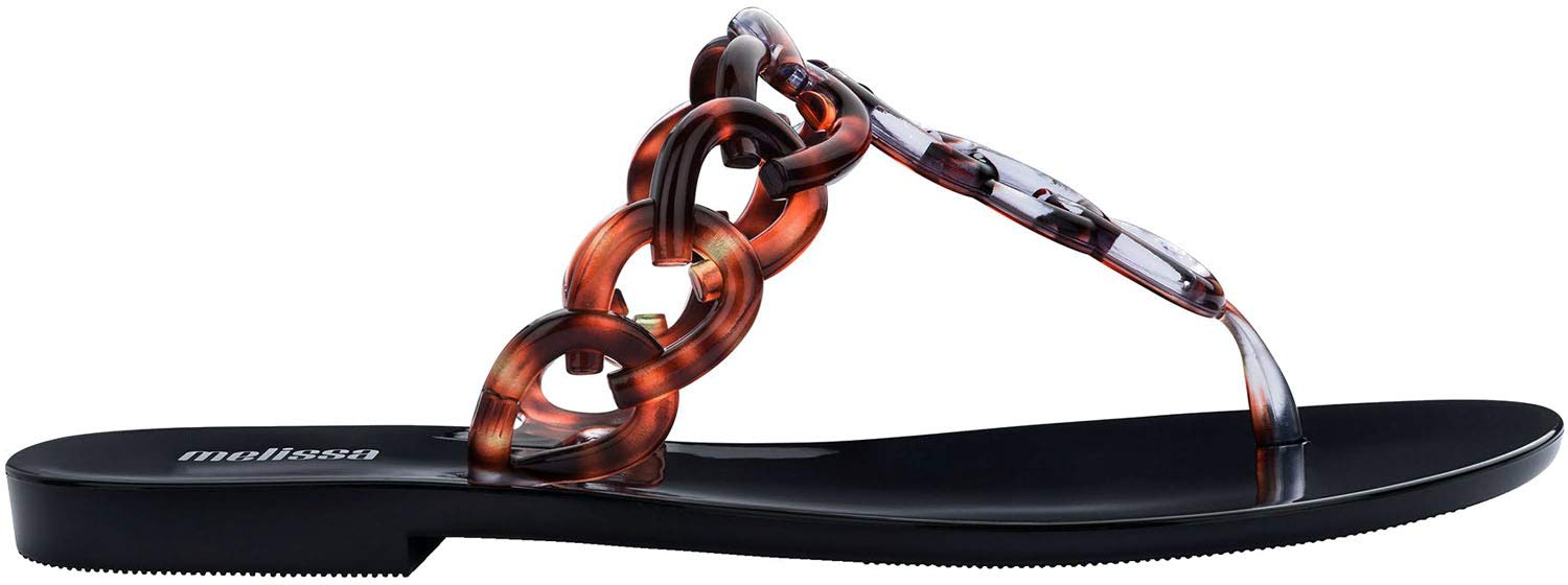 Melissa Shoes Big Chain Black 6 M