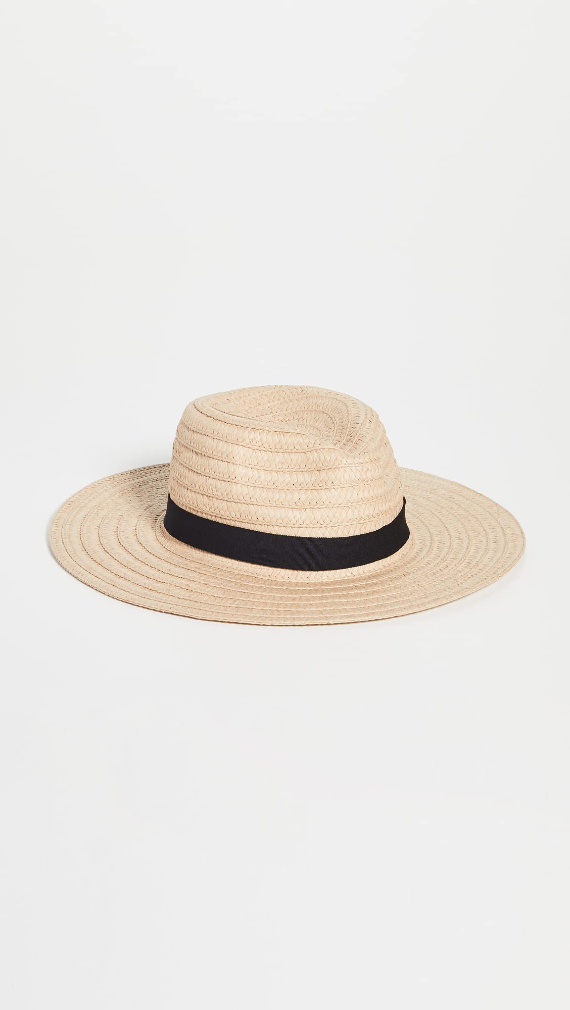 Madewell Women's Packable Braided Straw Hat, Natural Multi, MD/LG