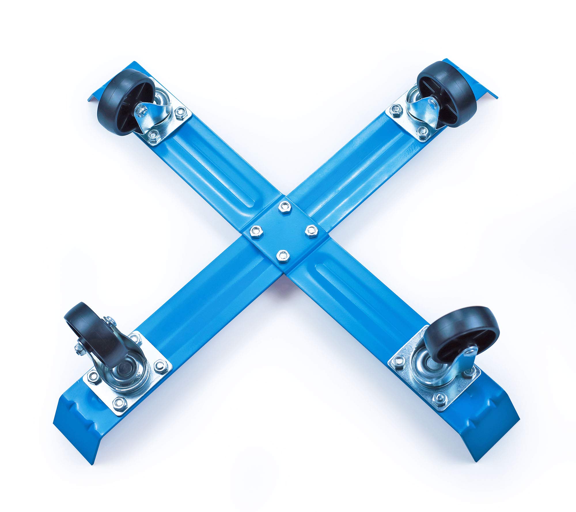LIBRA 55 Gallon Foldable Drum Dolly with Swivel Wheel Casters, Drum Cart Barrel Cart