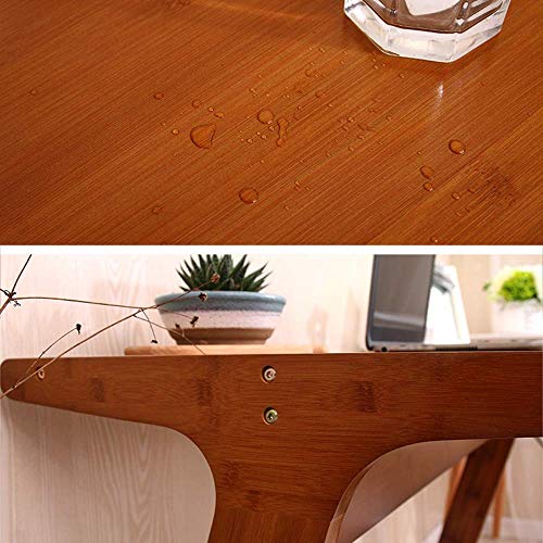 LWW Table,Desks Modern Simple Style Steel Frame Wooden Home Office Table - Computer Pc Laptop Study Table Workstation for Home Office and More -Workbench