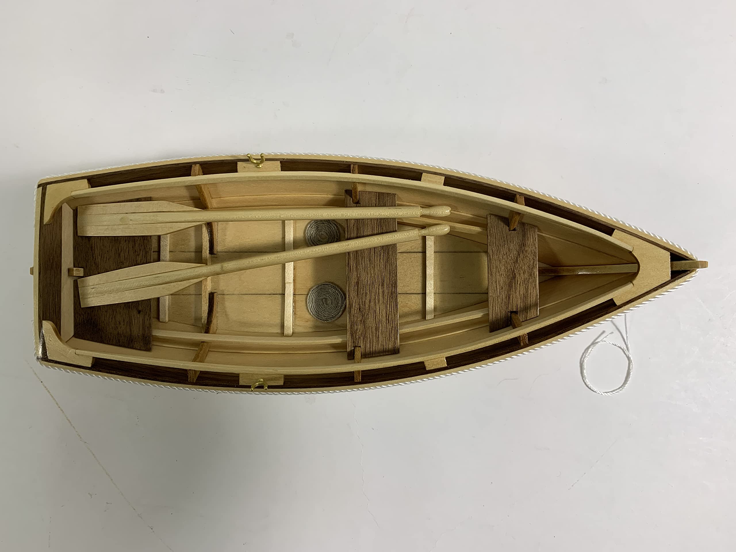Midwest Dinghy Wooden Ship Model Building Kit for Adults DIY Woodcraft Self Assembly