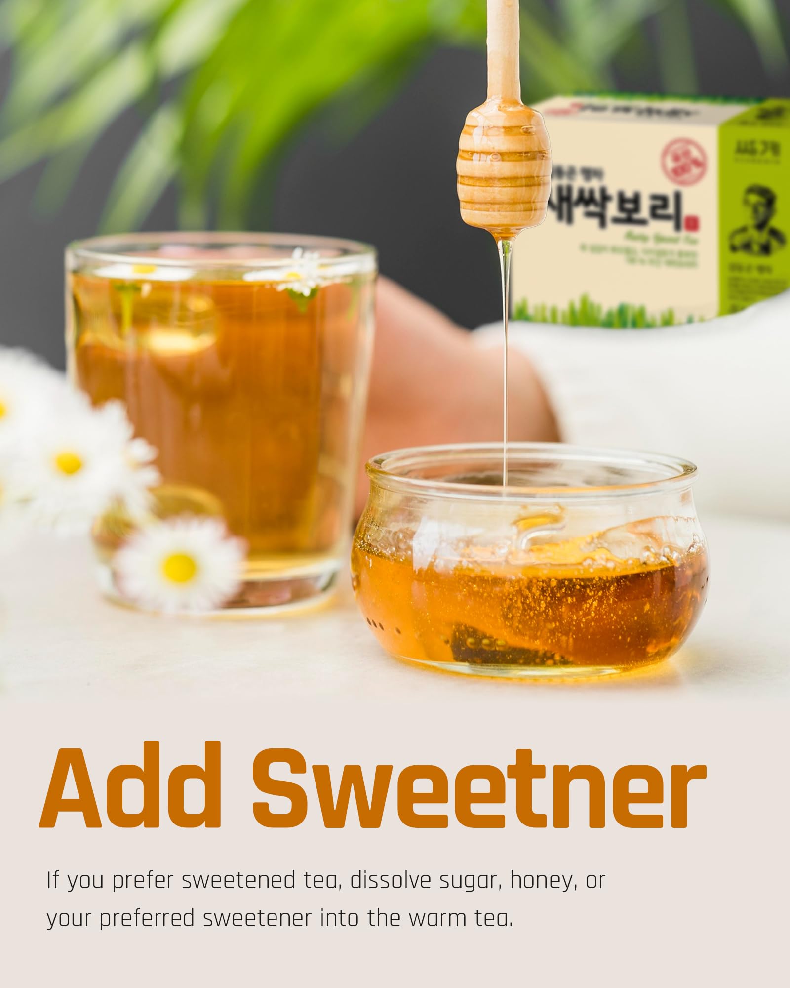 Mulberry Leaves Tea 1g X 40 Tea Bags, Korean Herb Leaves