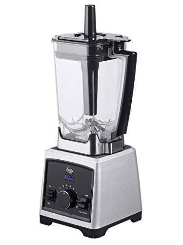 Monoprice Pro High Powered Blender With 6 Stainless Steel Blades, 2 Liter Capacity, 1450 Watts, 25000 rpm Motor, BPA Free And Dishwasher Safe From Strata Home Collection