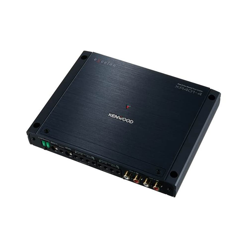 Kenwood Excelon Reference XR401-4 4 Channel Amplifier (Renewed)