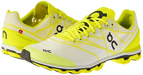 ON Running Women's Cloudflash Speed Shoe Neon/White Size 7.5