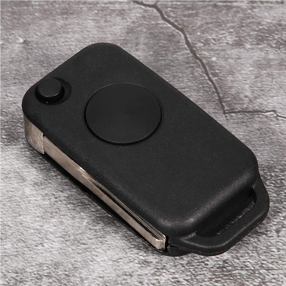 Key Fob Case,Car Flip Key Fob Case 1 Button ABS Cover Fits for M B 1984-2004