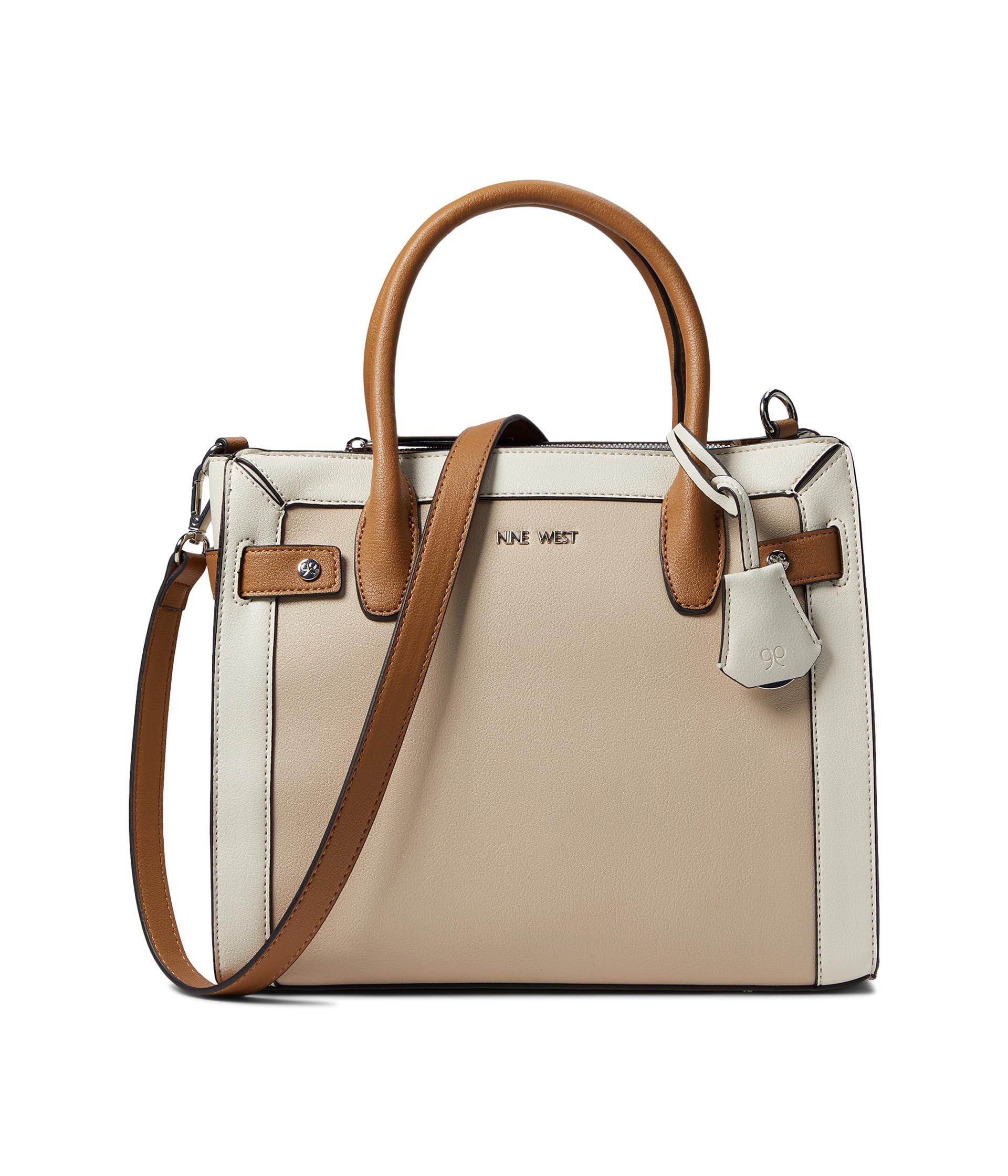 Nine West Bettina Satchel Slate One Size