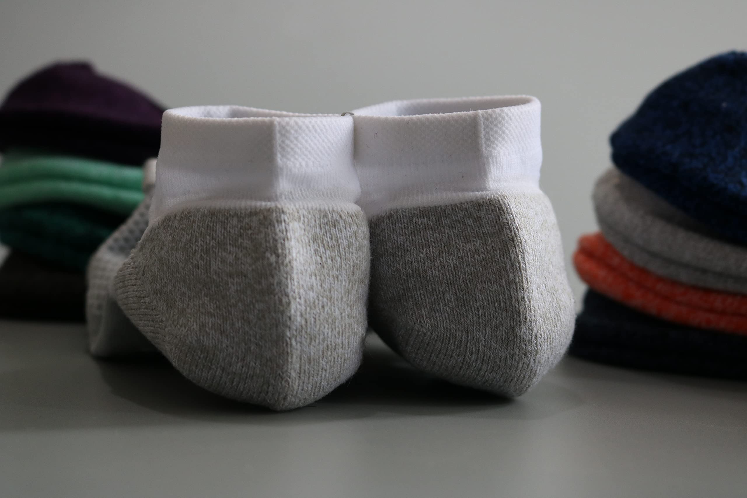 Men's Socks Mesh Ventilating Comfort Low Top Sports Socks (6 and 10 Pairs)