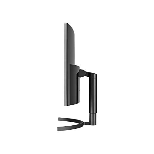 LG 38WN75C-B 38-Inch Class 21:9 Curved UltraWide QHD+ (3840 x 1600) IPS Display with HDR 10 and Tilt/Height Adjustable Stand, Black (Renewed)