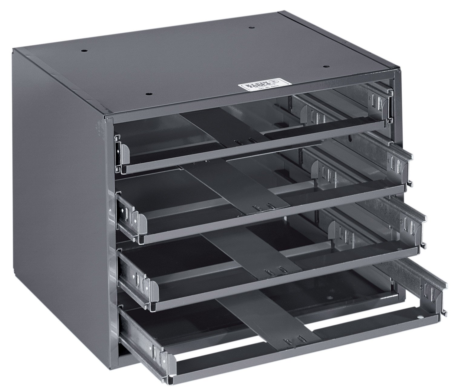 Klein Tools 54474 4-Box Slide Rack 11-5/16-Inch Height