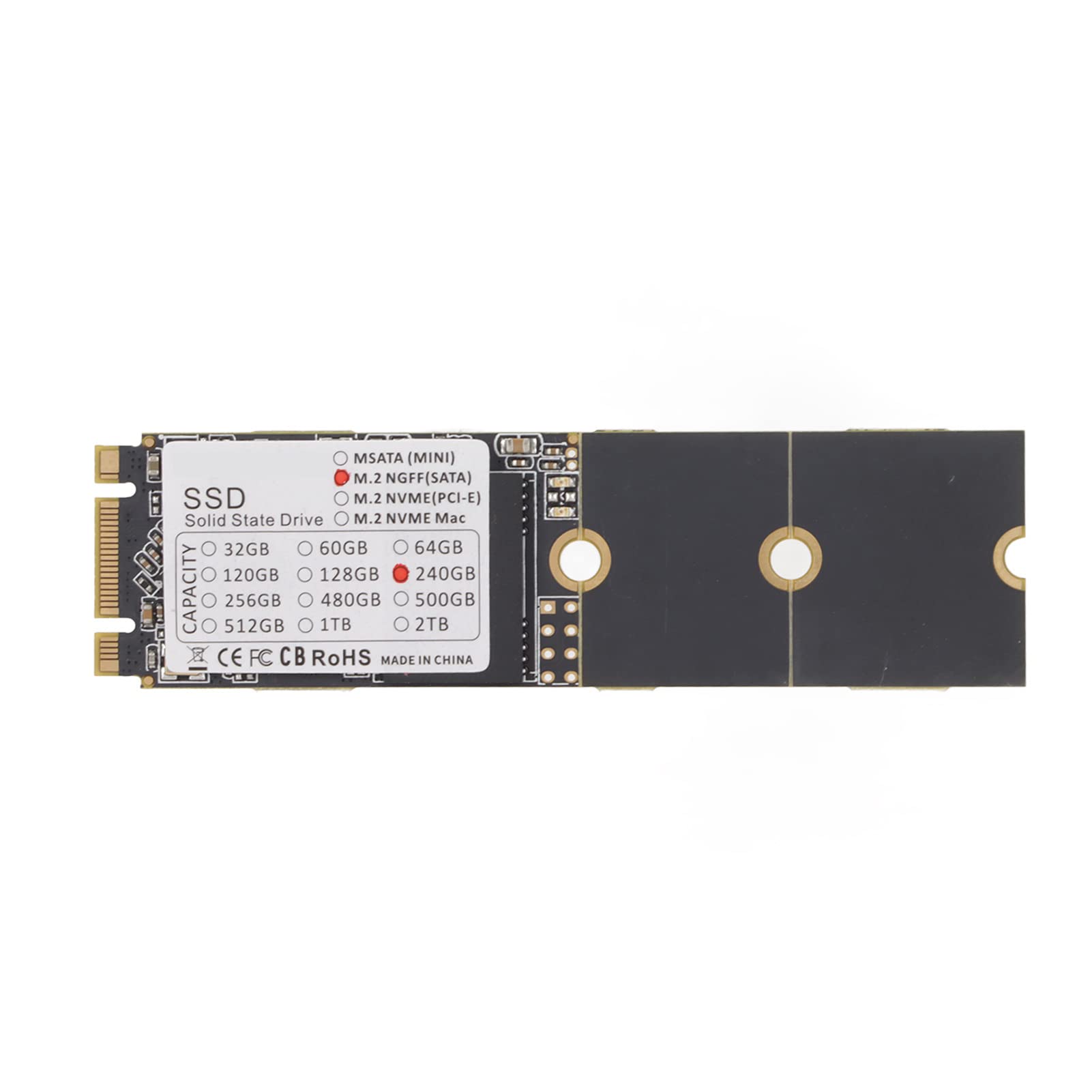 Slim Antidrop SSD Antishock SSD for Laptop Tablet PC