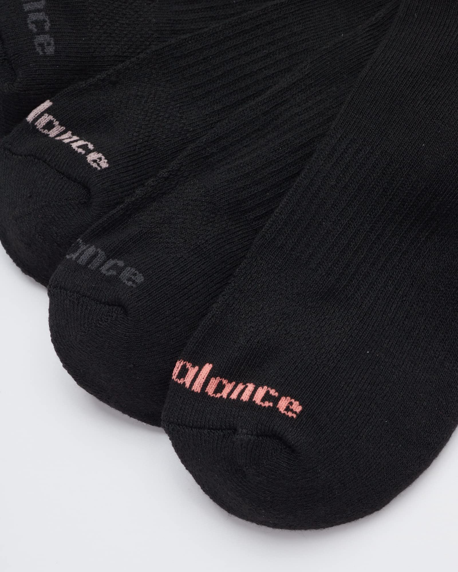 New Balance Women's Athletic Socks - Cushion Low Cut Ankle Socks (6 Pack), Size 4-10, PinkBlack