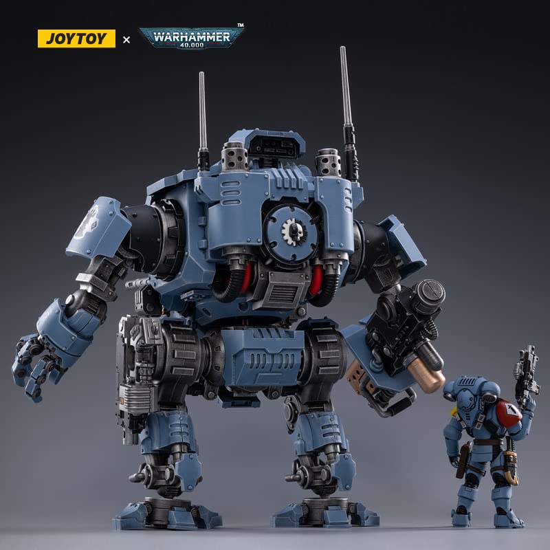 JOYTOY Warhammer 40,000 1/18 Mecha Space Wolves Invictor Warsuit Model(12-Inch)